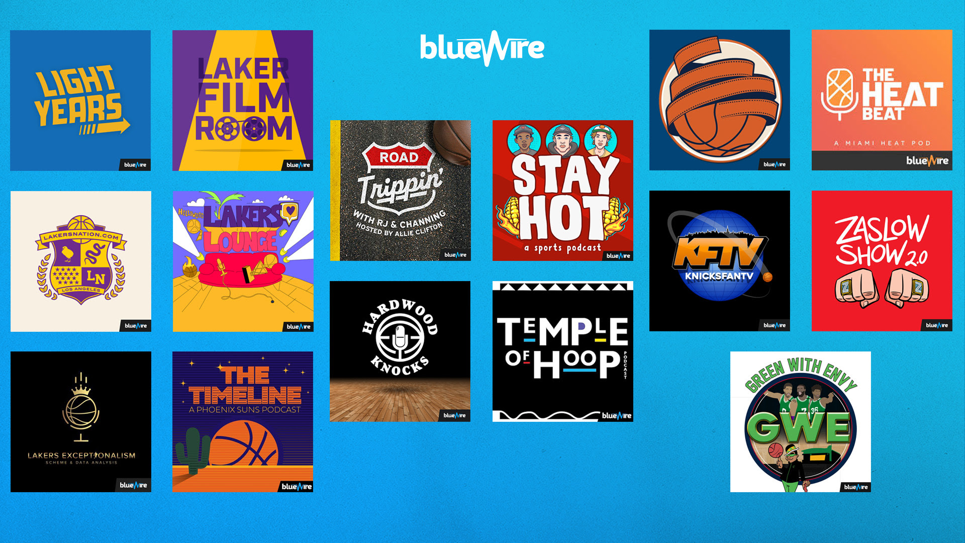 Blue Wire Podcasts Cover All Angles of Thrilling NBA Playoffs